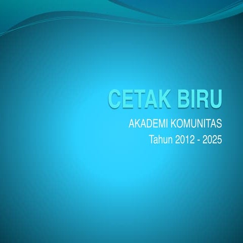 Presentasi Cetak Biru | PDF