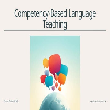 Presentasi - Competency-Based Language Teaching.pptx