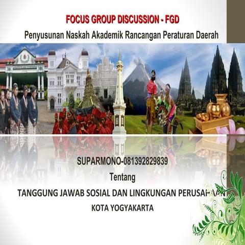 Presentasi csr 20 april 2013 | PPT