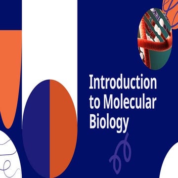 Presentasi - Introduction to Molecular Biology.pptx