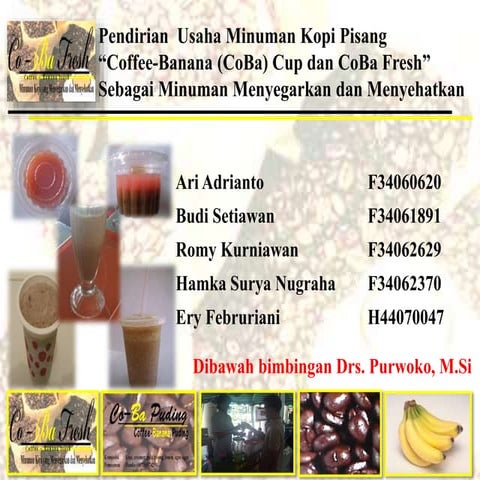 Presentasi-PKMK-2010-Ari-Pendirian Usaha Minuman.ppt