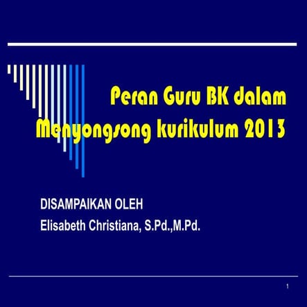 Presentasi pmi-fip-bul-pend-2013elisabeth-bk | PPT