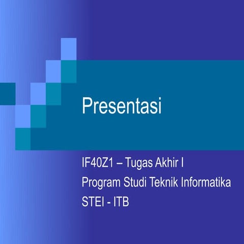 Presentasi ta | PPT