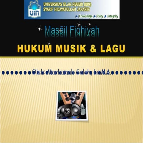 Presentasi 10 hukum musik & lagu | PPT