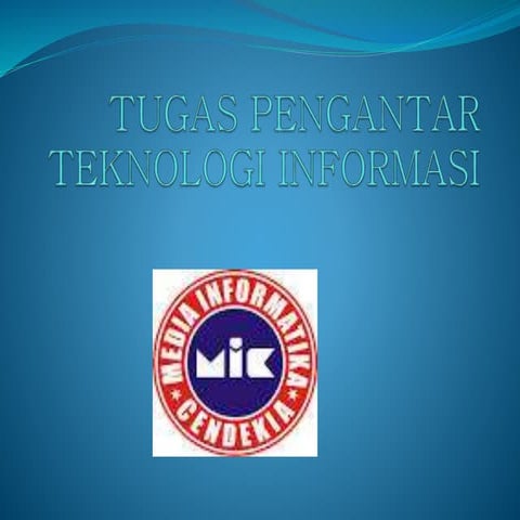 Presentasi 1 pti | PPTX