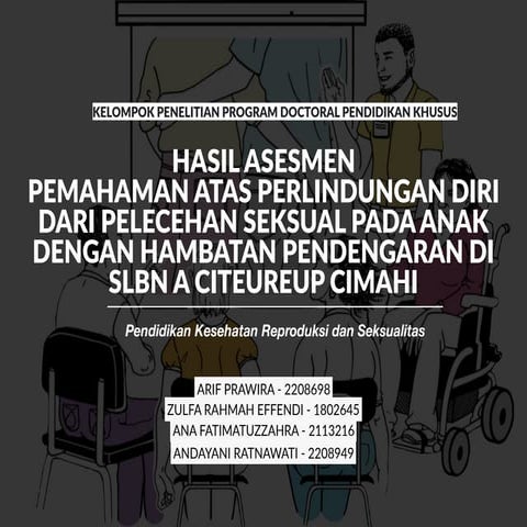Hasil Asesmen Pemahaman Atas Perlindungan Diri Dari Pelecehan Seksual Pada ABK | PPT