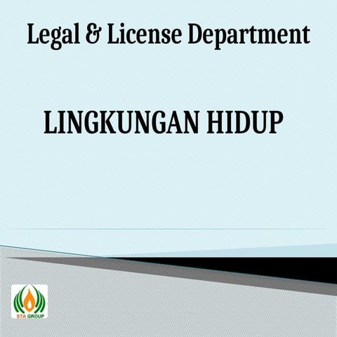 Presentasi AMDAL pembahasan mengenai AMDAL | PPTX