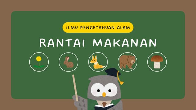 MATERI RANTAI MAKANAN KELAS 5 SEKOLAH DASAR.pptx