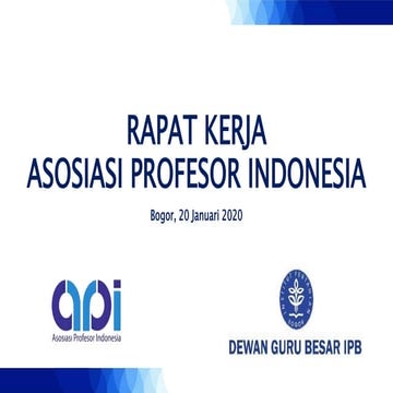 Presentasi api 20 januari 2020 | PPTX