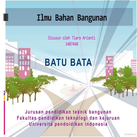 Presentasi bahan bata | PPTX