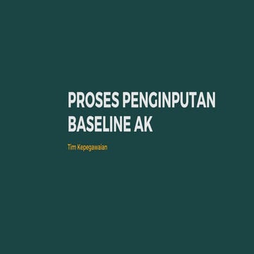 Presentasi baseline angka kredit ASN.ppt