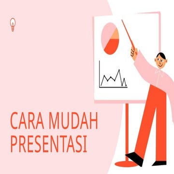 Presentasi Bisnis Cara Mudah Presentasi Ilustrasi Spot Bisnis Seru Ilustratif Merah Muda Terang ...