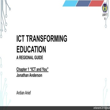 ICT Transforming Education | PPT