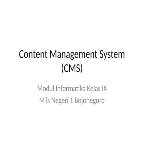 Presentasi content management sistem (cms).pptx