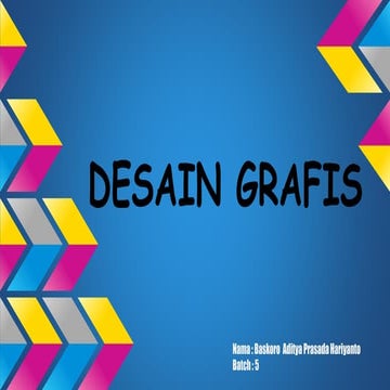 Presentasi desain grafis tugas simdig | PPT