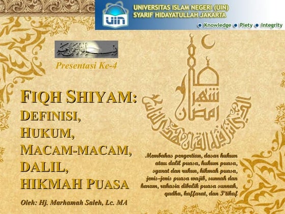 PPT Puasa Ramadhan | PPTX
