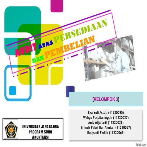 Audit atas Persediaan | PPT