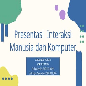 Presentasi Graphical User Interface Pptx 1 Pptx