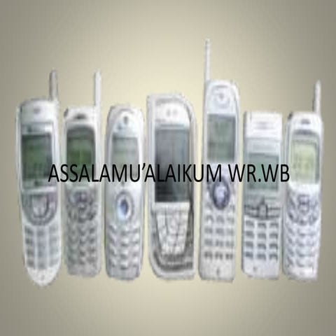 SEJARAH HANDPHONE | PPTX