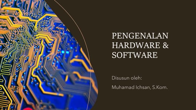 Pengenalan software | PPTX