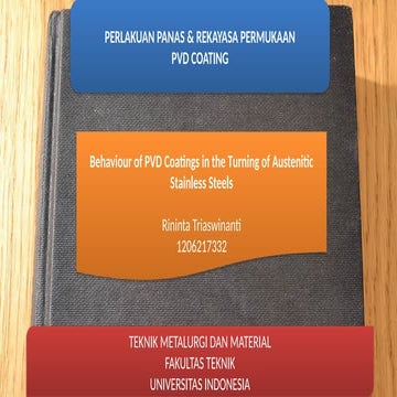 Presentasi HST - PVD Coating.pptxljkijli;lk | PPTX