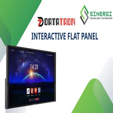 Presentasi Edukasi Mengenai Spesifikasi IFP Datatron | PPTX