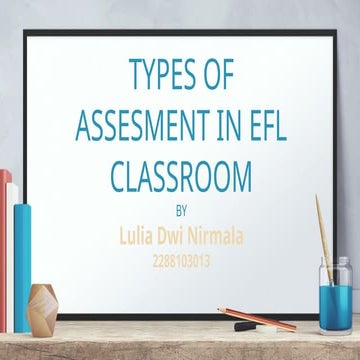 Types of Asesment in a EFL Classroom.pptx