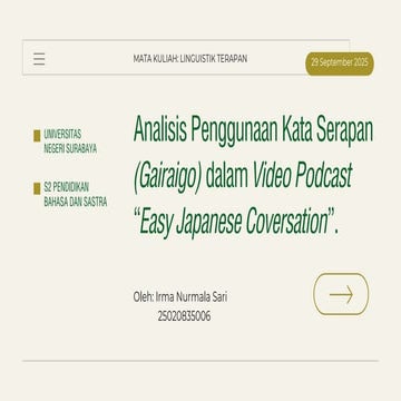 Outline Penelitian Gairaigo/ kata serapan bahasa Jepang.pdf