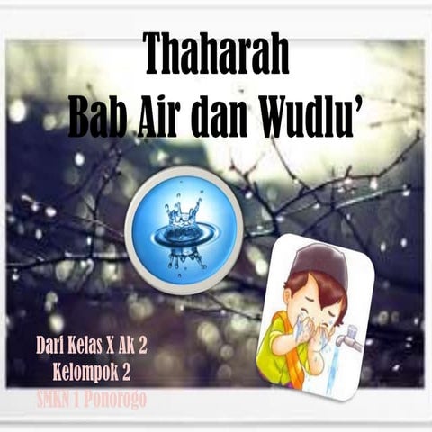 Thaharah | PPT