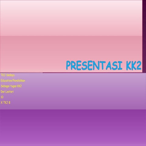 Presentasi kk2dwi | PPTX