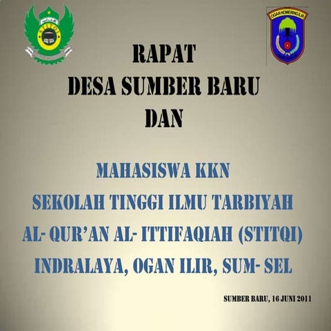 Presentasi kkn | PPTX