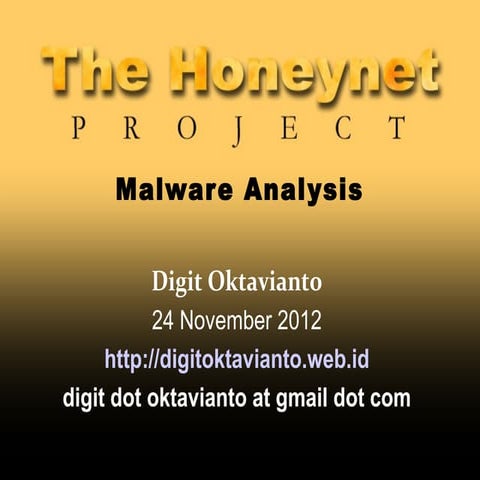Malware Analysis | PPT