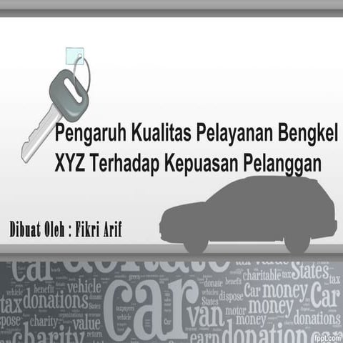 Pengaruh Kualitas Pelayanan terhadap kepuasan pelanggan menggunakan metode Servqual | PPT