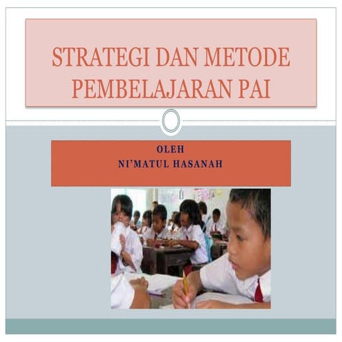 Presentasi ku manajemen pai | PPT