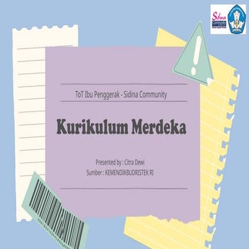 Presentasi Kurikulum Merdeka Citra Dewi.pptx