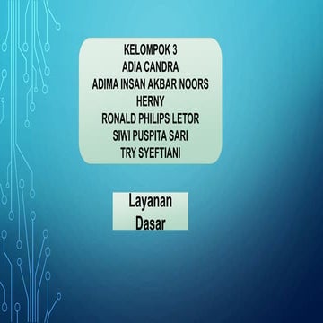 Presentasi layanan dasar papua 2016 | PPTX