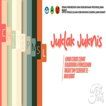 Presentasi LCC 2023 juknis dinas pariwisata pptx | PPTX