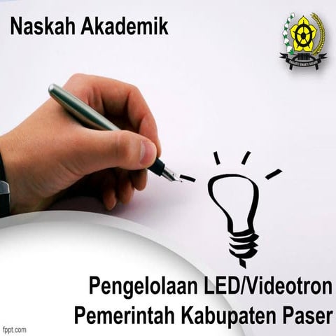 Presentasi Naskah Akademik LED Kab. Paser 2014 | PPT