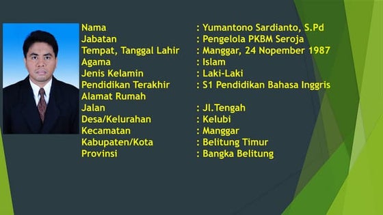 Presentasi Laporan Kuliah Kerja Praktek (KKP) | PPTX
