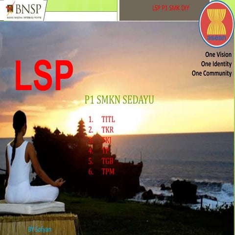 Presentasi lsp p1 smkn sedayu | PPT