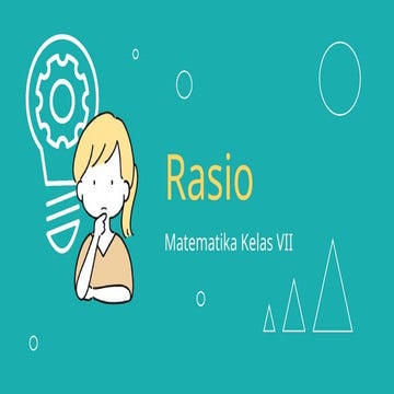 Presentasi Matematika Rasio Perbandingan dalam Biru Kuning Ilustratif ...