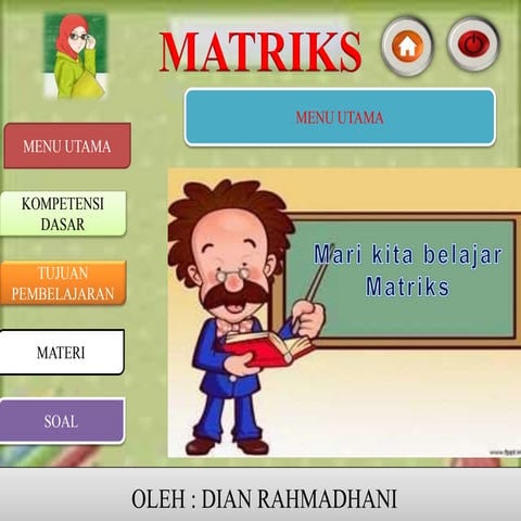 Presentasi matriks | PPTX
