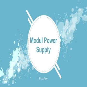 Presentasi Modul Power Supply .pptx