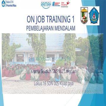 Laporan On The Job TRaining PM KS Siti Hikmah.pdf