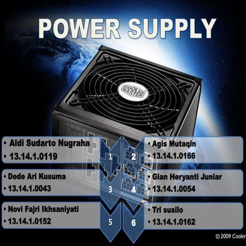 Presentasi power supply | PPTX