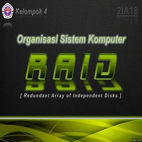 Presentasi OSK - RAID - Kelompok 4 | PPTX