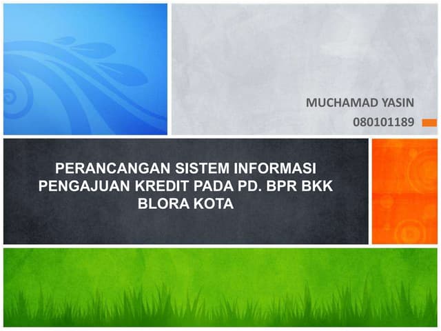 Presentasi Laporan Kuliah Kerja Praktek (KKP) | PPTX