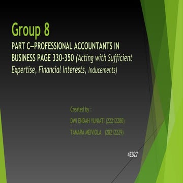 Presentasi part c group 8 | PPT