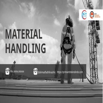 Presentasi Penanganan Material Handling Pptx