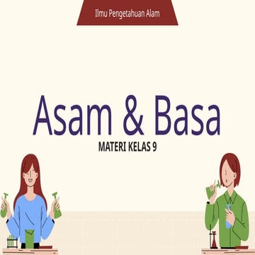 Materi IPA Asam dan Basa untuk Kelas 9.pdf
